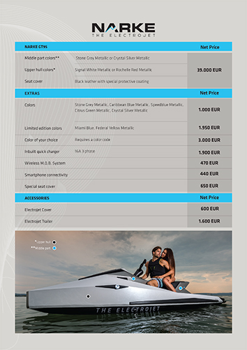 NARKE GT95_Pricelist | NARKE